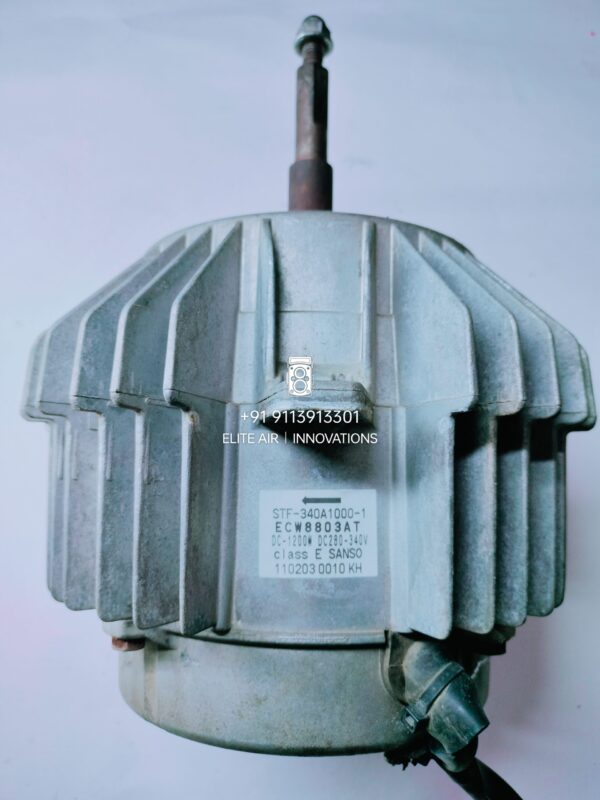 Toshiba VRF Outdoor Fan Motor Class: Class E SANSO. DC-1200 DC280-340V ...